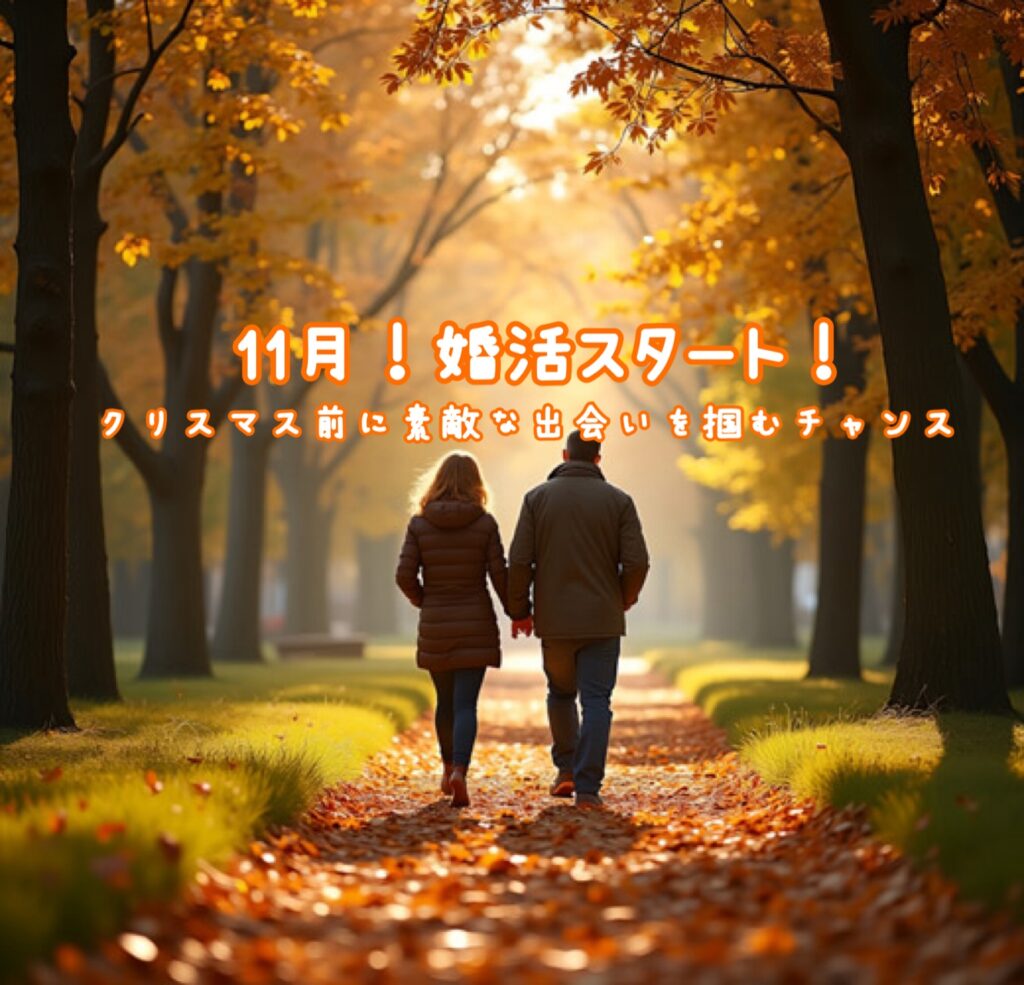 11月は婚活スタートのベストタイミング！ | Staff Blog | ブログ | 婚活 salon REX